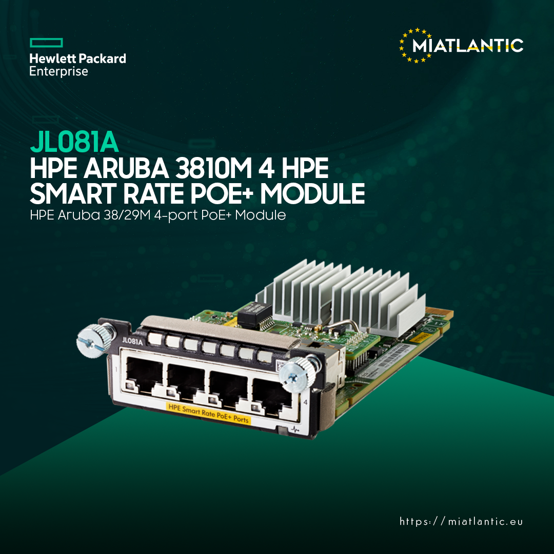 Buy Hpe Jl081a Network Switch Module Gigabit Ethernet from MIATLANTIC ...