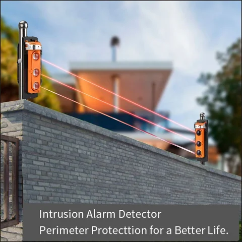 Buy 3 Beams 150m Active Infrared Intrusion Detectors Infrared Beams ...