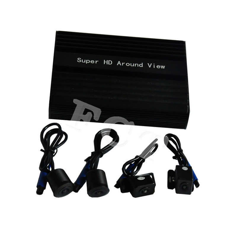 Buy 360 Degree Panoramic Car Security Camera Recorder Bird View System ...