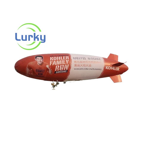 Buy 4m Long Customized Inflatable Balloon Helium Blimp /inflatable ...