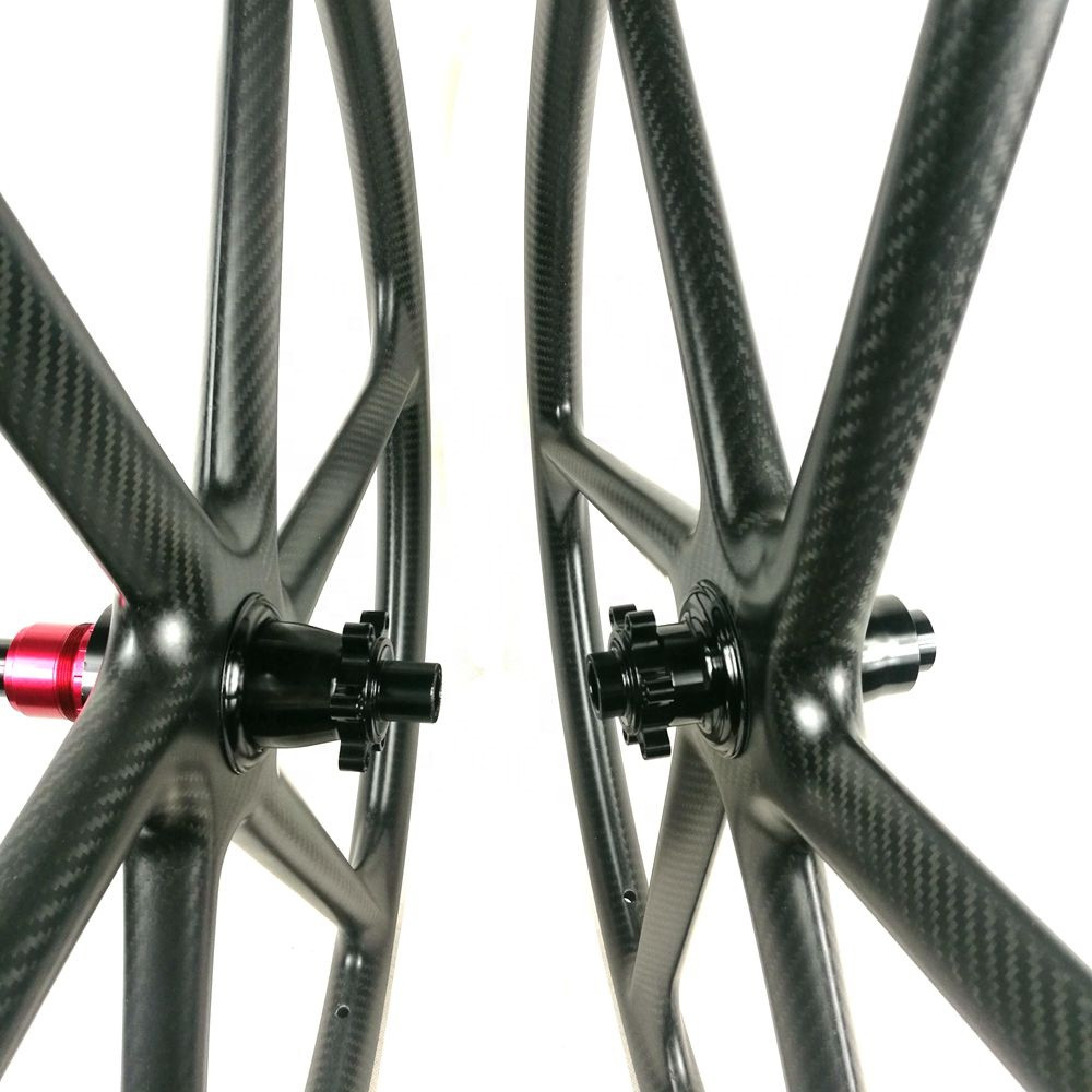 Buy 6 Spoke Bicycle Wheel Full Carbon 30mm*30mm 29er Mtb Wheels from ...