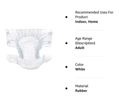 Buy Adult Diapers Odor Control Adult Diapers Overnight Protection Adult ...