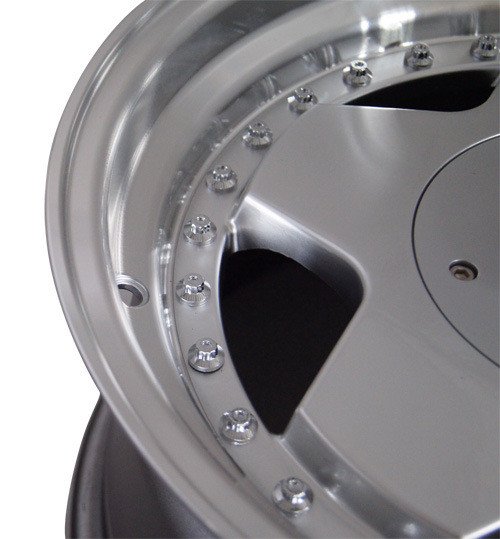 Buy Alloy Wheels In Machine Lip With Nice Rivets from UFO Luxury Wheel ...