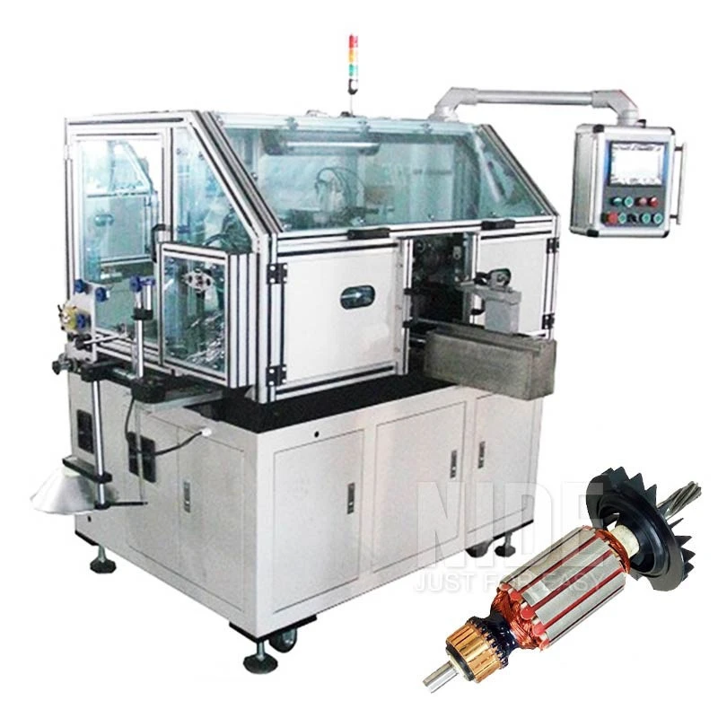 Buy Automatic Mixer Motor Rotor Winding Machine from Ningbo Nide ...