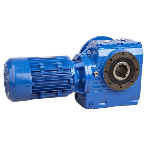 Buy Baffero S Series High Torque Cast Iron Helical Worm Hollow Shaft Gearmotor Geared Motor ...