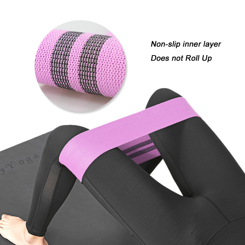Buy Best Assisted Hip Stretches Glute Hip Resistance Band With Circles ...