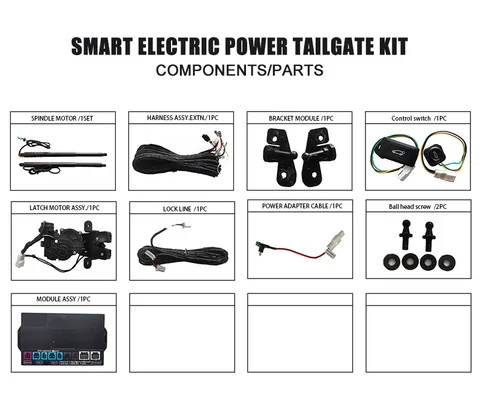 Buy Car Modification Parts Power Tailgate Lift Smart Electric Automatic ...
