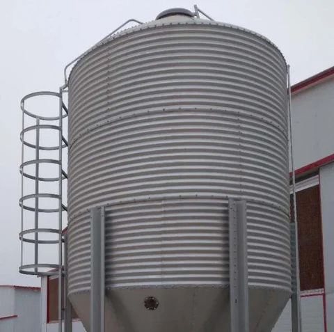 Buy Chicken Farm Silos For Sale Hot Galvanized Sheet Material 28ton ...