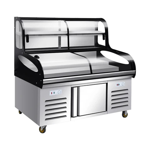 Buy Commercial Stainless Steel Ladder Freezer With Sliding Door Classic ...