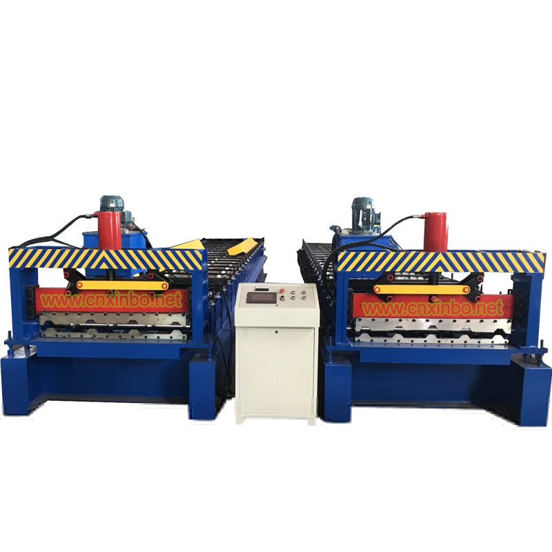 Buy Corrugated Steel Sheet Making Machine from Botou Xinbo Import ...