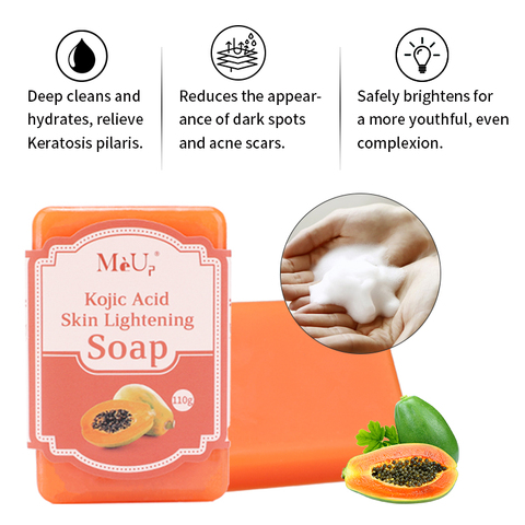 Buy Custom 110g Kojie San Soap Bath Toilet Soap Body Whitening Handmade ...