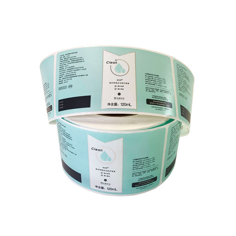 Buy Custom Adhesive Waterproof Bottle Label Printing Clear Transparent ...