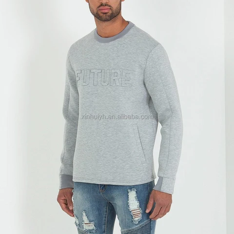 Buy Custom High Quality Cotton Fleece Vintage Mens Pullover Sweater 3d ...