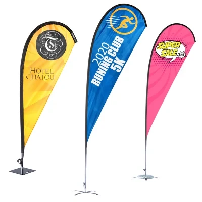 Buy Custom Printed Business Advertising Teardrop Promotional Flags ...