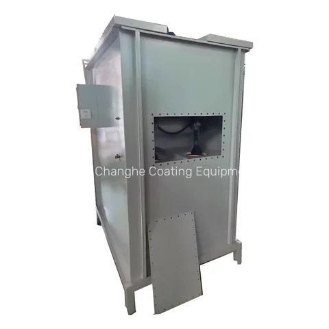 Buy Customized Small Manual Powder Coating Booth Spray Paint Room ...