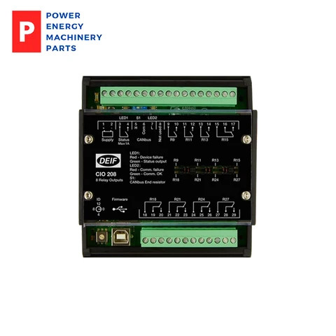 Buy Deif Cio208 Analog Interface Module Original Cio 208 Can Bus Io Module - 8 Relay Outputs ...