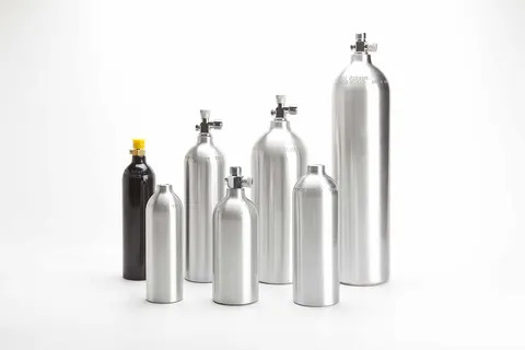 Buy Dot Iso Standard 1800 Psi 400ml Aluminum Co2 Air Tank Cylinders ...