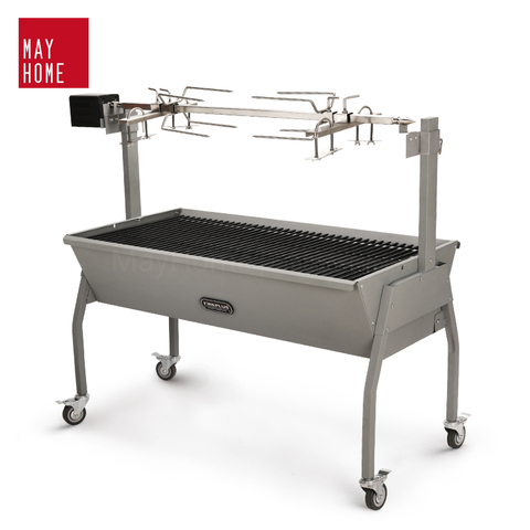 Buy Electric Spit Roaster Bbq Grills Stainless Steel Rotisserie Grill ...