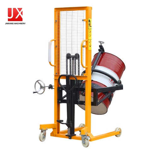 Buy Factory Sells Manual Hydraulic Bucket Truck Lifting Stacker Round ...