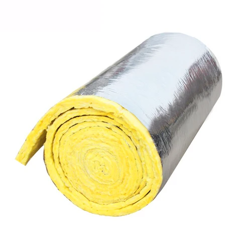 Buy Fiberglass Blanket Batt Partition Wall Insulation Glass Wool 50mm ...