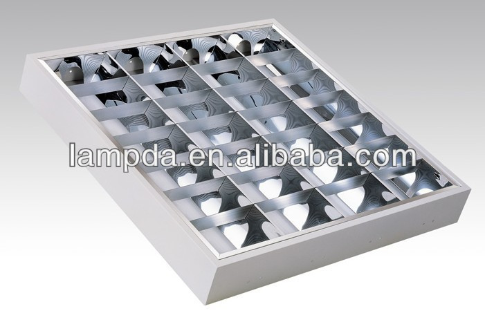 Buy Fluorescent Recessed Ceiling Grid Light Ccfl Fluorescent Grille ...