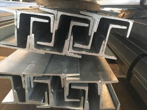 Buy Galvanised H Channel Steel Posts Sleepers Retaining Wall Garden Diy ...