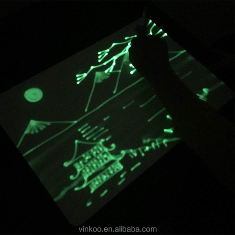 Buy Harmless Abs Material Led Drawing Board Toy With Fluorescent Pen ...
