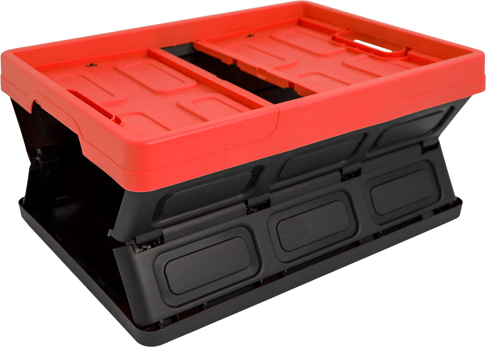 Buy Heavy Duty Plastic Foldable Stackable Hardside Sold Sild Storage ...