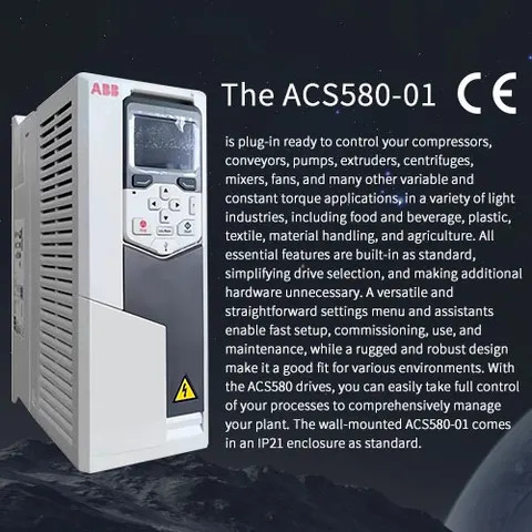 Buy High Performance Abb 580 Vfd Controller 0.75kw-500kw 380v Three ...