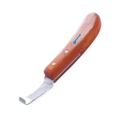 Buy Hoof Knife Wooden Handle Double Sharp Edges Premium Quality ...