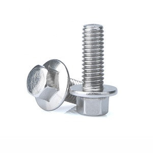 Buy Iso 15071 Stainless Steel Hex Head Bolts With Flange Small Series ...