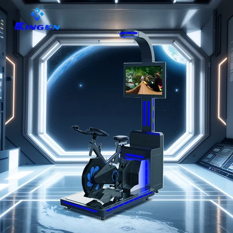 Buy Kingkn 9d Vr Exercise Spinning Arcade Riding Bicycle Kids Vr Game Machine Most Popular Vr ...