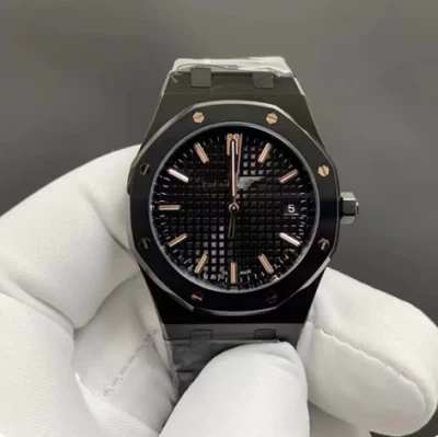 Buy Latest Noob Watch Clean Factory Full Black Steel Ap 77351 Model ...
