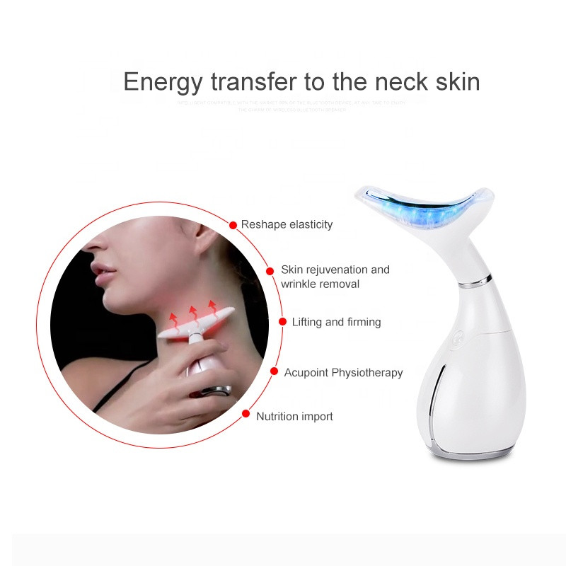 Buy Led Photon Vibration Neck Lifting Skin Tighten Anti Wrinkle Remove ...