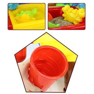 Buy Lightake 22 Pcs Kids Plastic Sand Pit Set Beach Sand Table Water ...