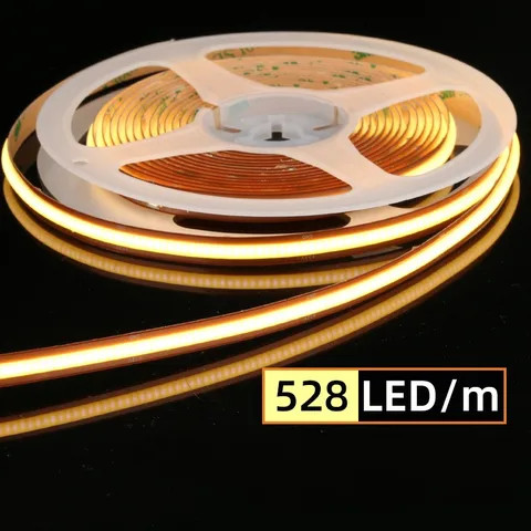 Buy M5000 400leds 8mm Wide R90 Free Cutting Cob Led Strip Light from Shenzhen Aws Optoelectronic ...