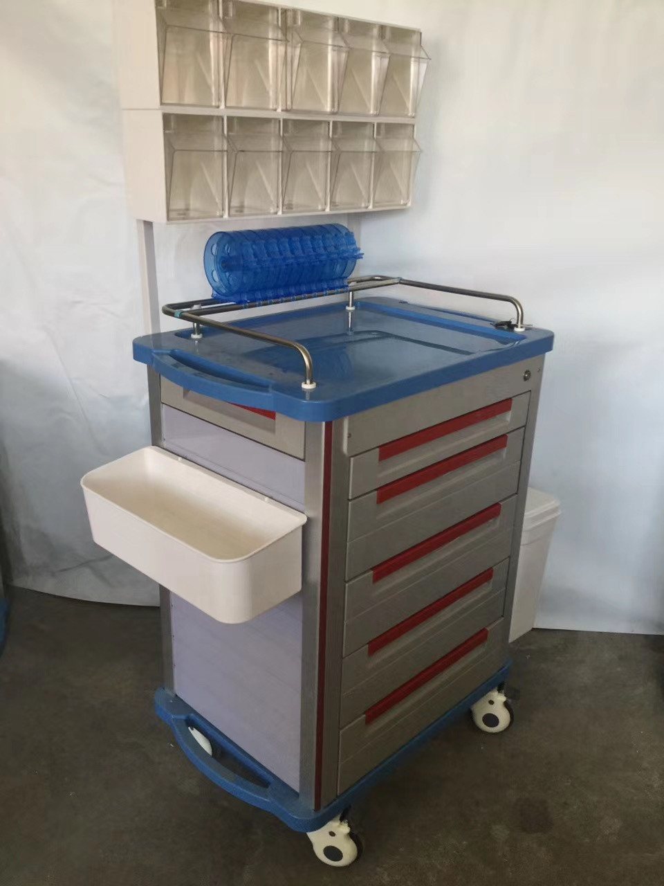 Buy Medical Emergency Treatment Nursing Medication Trolley Cart ...