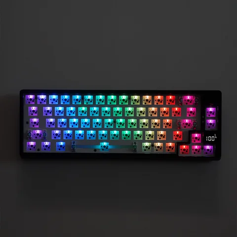 Buy Mk67 Pro Mini Keyboard Mechanical Kit Rgb Hotswap Bluetooth 3mode 2 ...