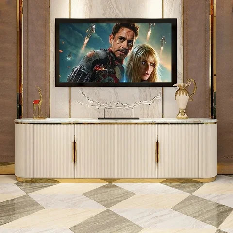 Buy Modern Wooden Console Bench Tall Console Cabinet Office Tv Stand ...