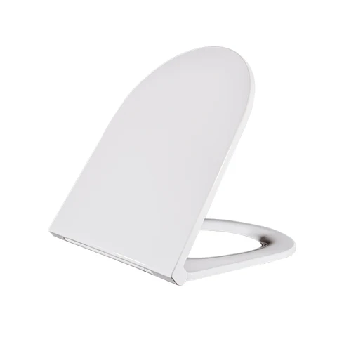 Buy New Design White D Shape Elongated Easy Clean Ultra-slim Ergonomic ...
