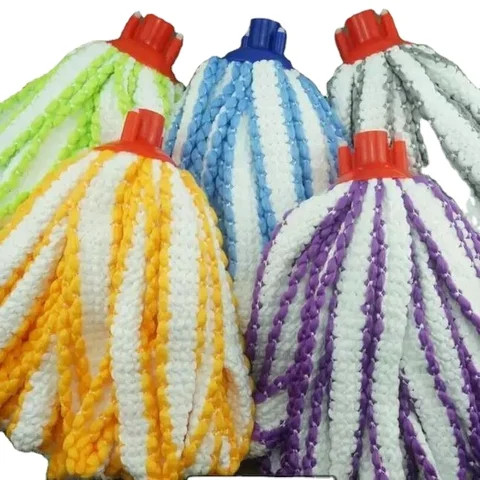Buy New Product Fast Water Absorption Microfiber Braided Mop Head ...