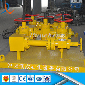 Buy Oil Well Control Api Skid Mounted Choke Manifold / Oilfield ...