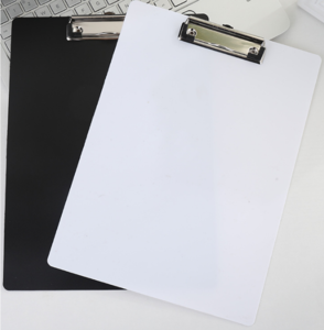 Buy Pp Letter Size Paperboard A4 Standard Office Low Profile Clipboards ...