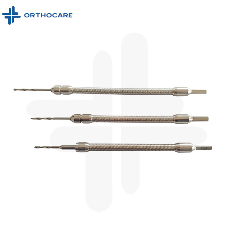 Buy Quick Coupling Flexible Drill Bit Pelvic Instruments Set Orthopedic ...