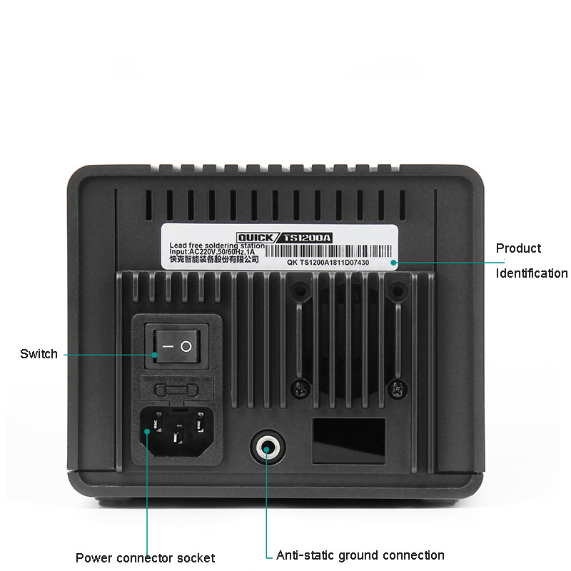 Buy Quick Ts1200d 120w Intelligent Lead-free Soldering Station from ...