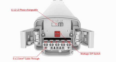 Buy Recolux Dali Dimmable Linear Light Ip67 Waterproof Led Industrial ...
