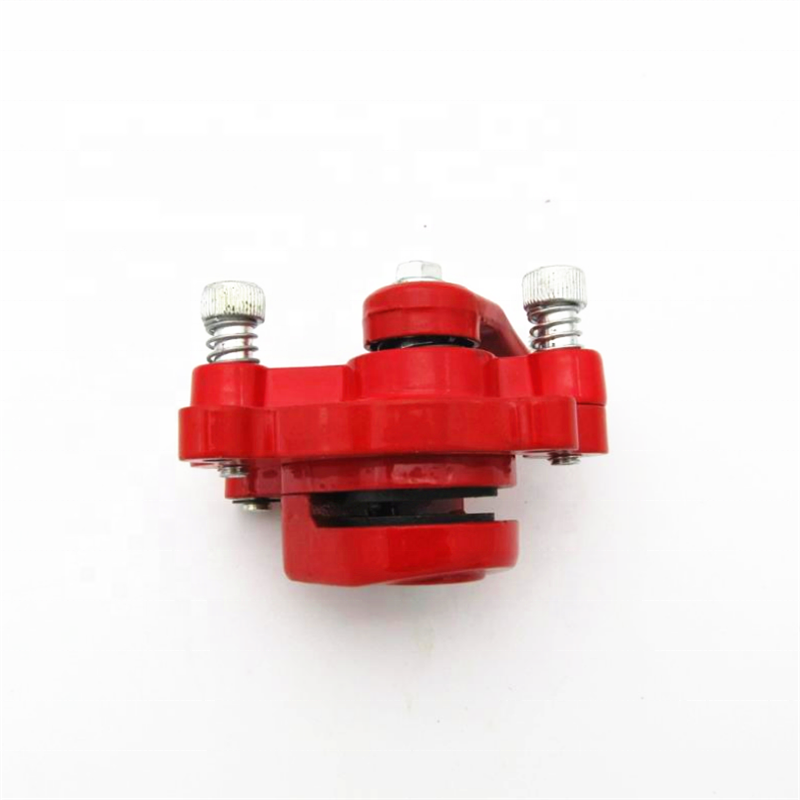Buy Red Mini Pocket Bike Parts Front Brake Caliper Pads 33cc 43cc 47cc ...