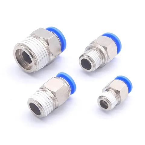Buy Rts - Pc8-02 Iron Pneumatic Quick Connector Straight Through Gas ...