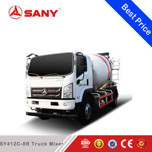 Buy Sany Sy412c-8r 12 Cubic Meters Mobile Cement Concrete Truck Mixer ...