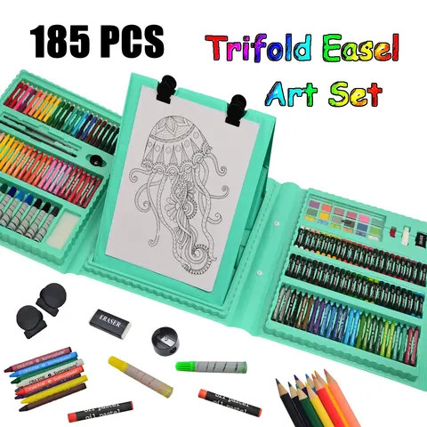Buy School Products Supplier 185 Pcs Set Painting Supplies Children ...